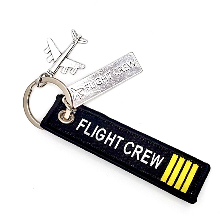 Mini Keychain Kiss me Remove before flight Pilot Flight Attendant – PU ...