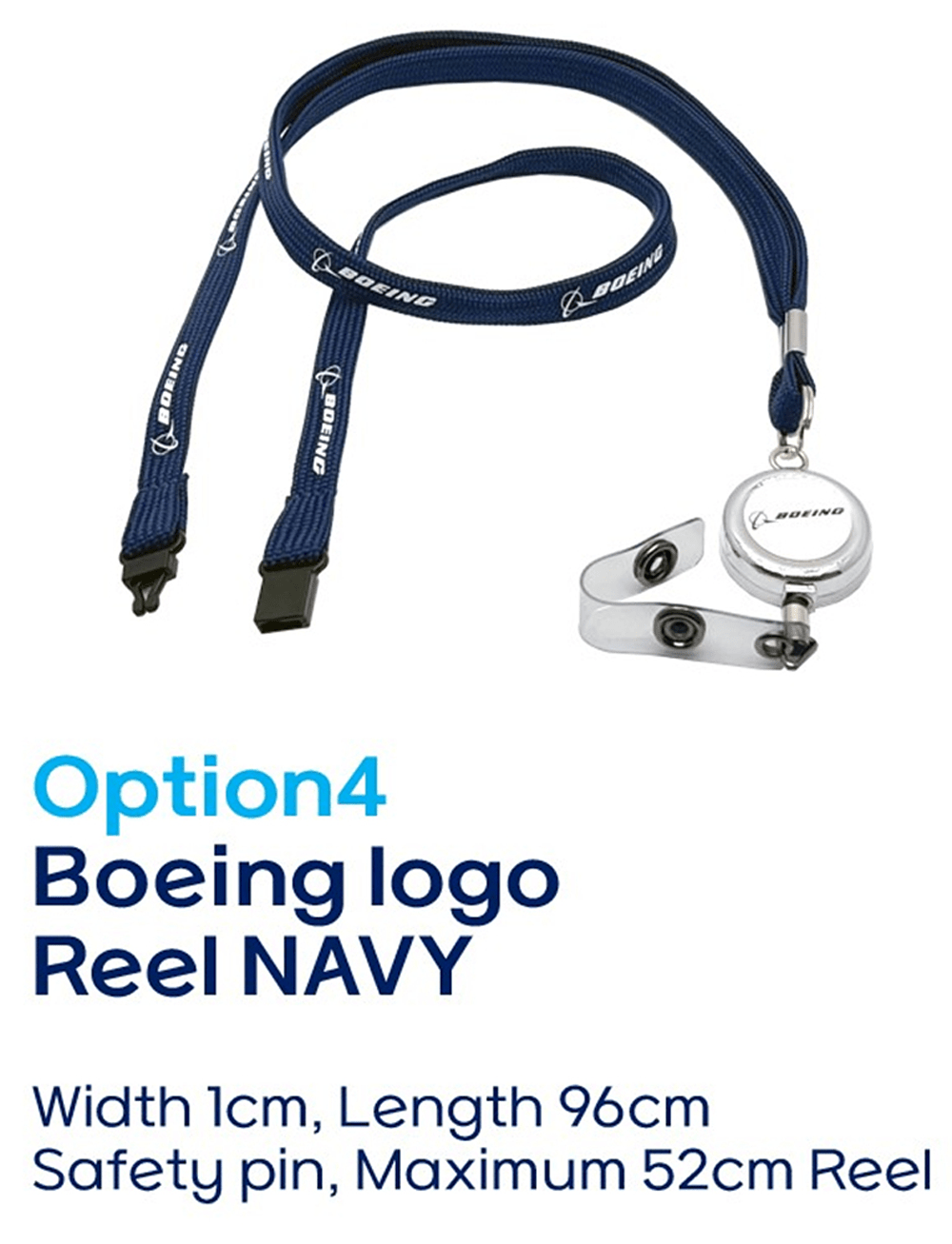 Lanyard Card Badge Holder Reel Buckle Boeing Airbus ID – PU AIR KOREA