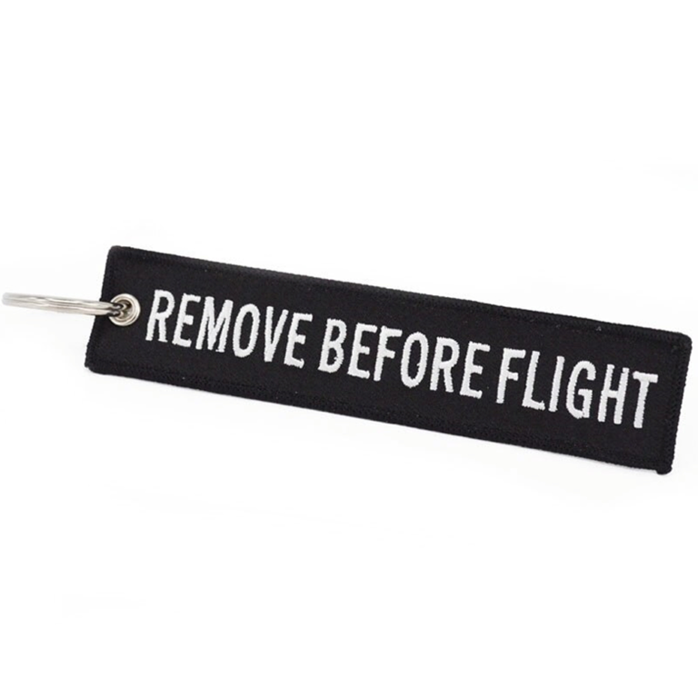 Remove before flight Boeing Airbus pilot flight attendant crew key ...