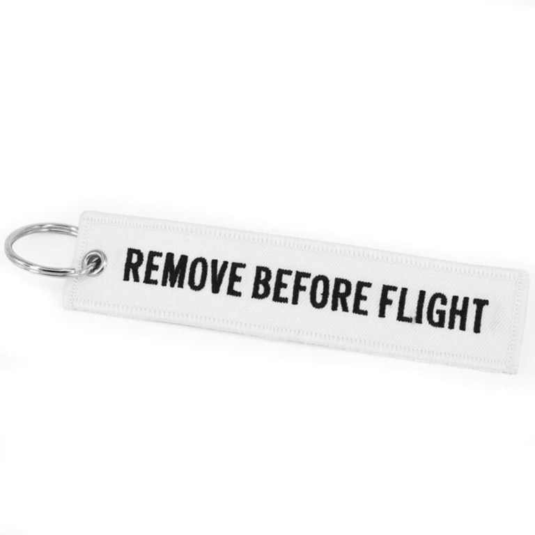 Remove before flight Boeing Airbus pilot flight attendant crew key ...