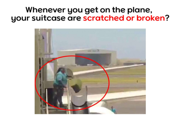 Luggage Fragile Tag Luggage Baggage Protection Airport Travel – PU AIR ...