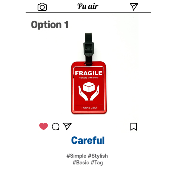 Luggage Fragile Tag Luggage Baggage Protection Airport Travel – PU AIR ...