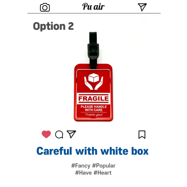 Luggage Fragile Tag Luggage Baggage Protection Airport Travel – PU AIR ...