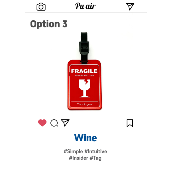 Luggage Fragile Tag Luggage Baggage Protection Airport Travel – PU AIR ...